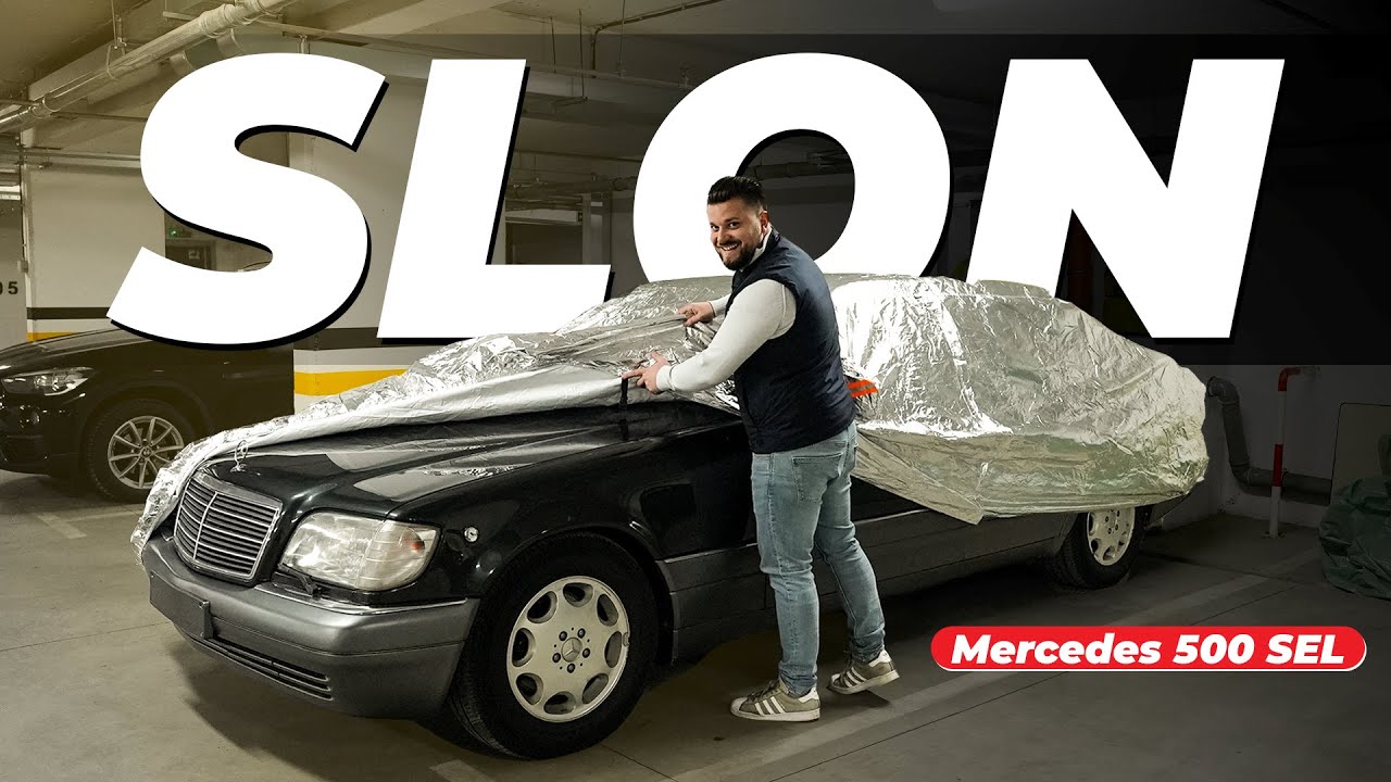 SLON Slobodana MILOŠEVIĆA! Mercedes 500SEL "S" klasa 90ih! - YouTube
