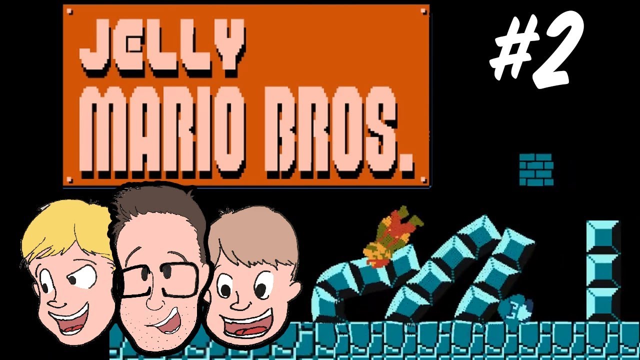 *NEW* LEVELS! Jelly Mario Bros #2 (Nintendo Super Mario Bros Fan Made ...