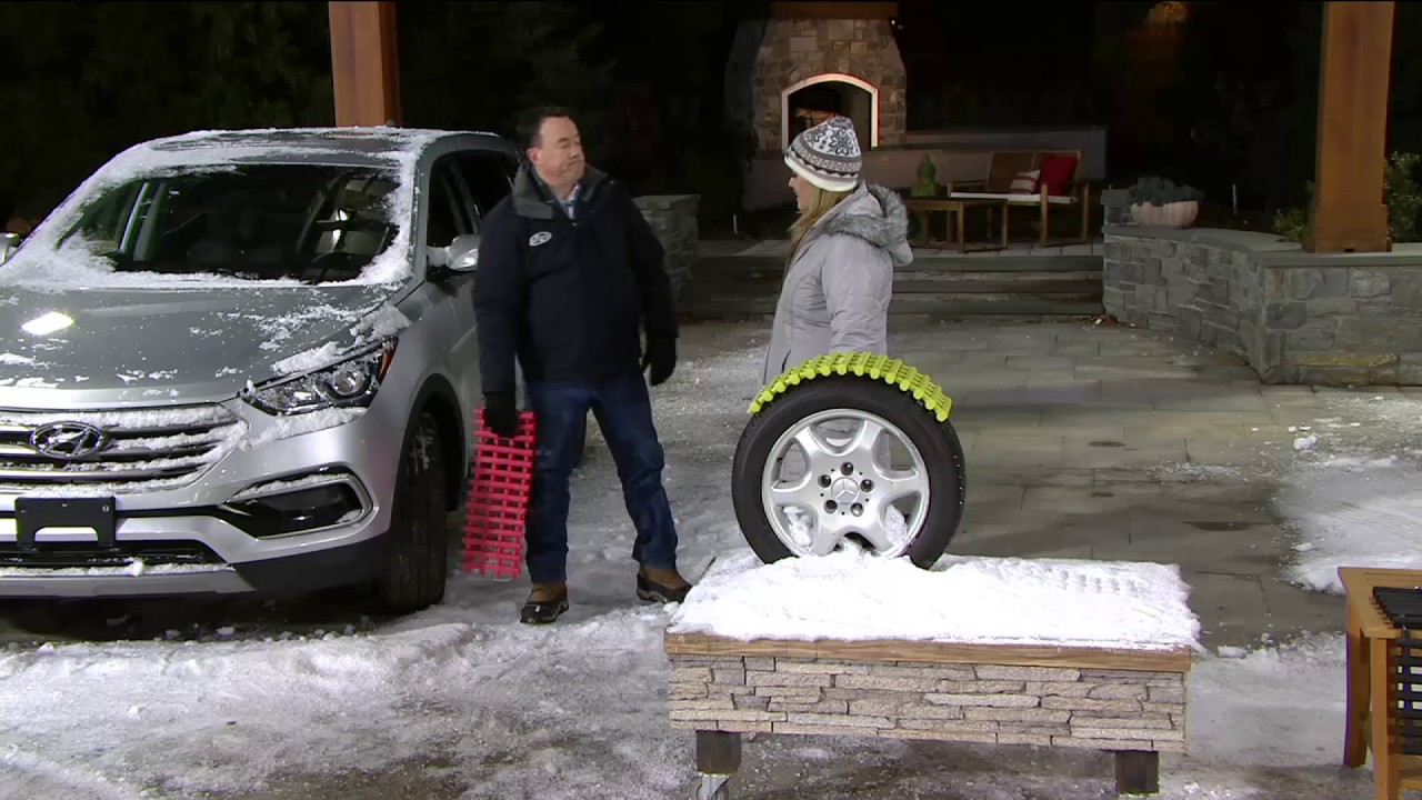 Snow Joe Auto Track Assist Car Traction on QVC - YouTube