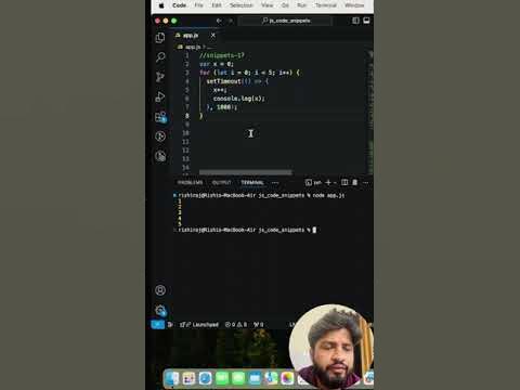 Global variable setTimeout in javascript interview code snippets-17 #shorts #javascriptinterview ...