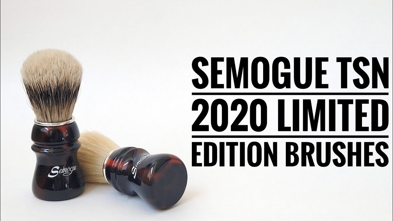 Semogue The Shave Nook limited edition brushes - YouTube