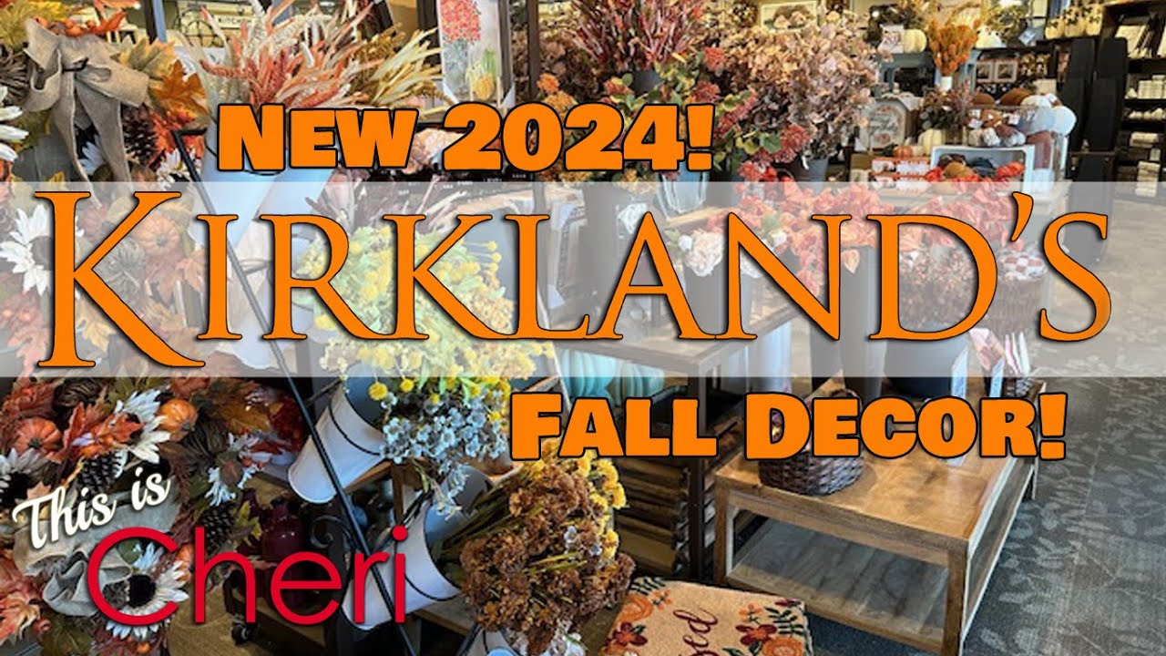 Exclusive Fall Decor Collection from Kirkland's - YouTube