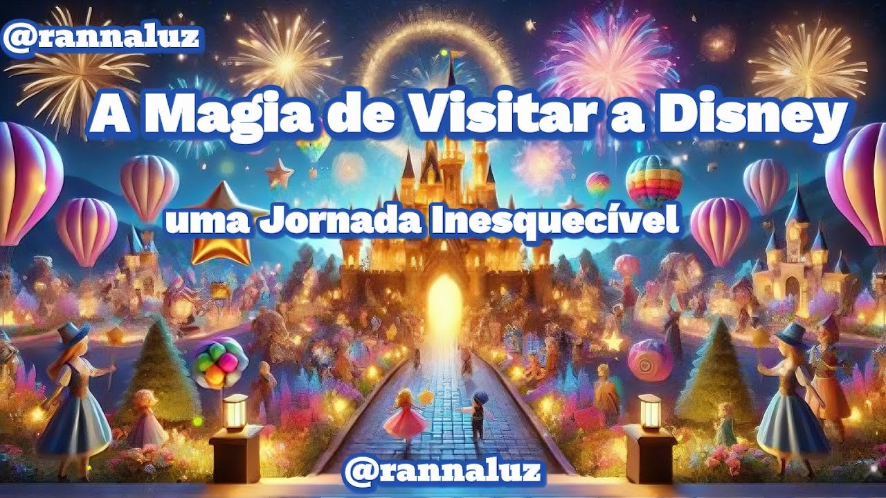 🏰 A Magia de Visitar a Disney, Uma Jornada Inesquecível - Do Brasil à ...