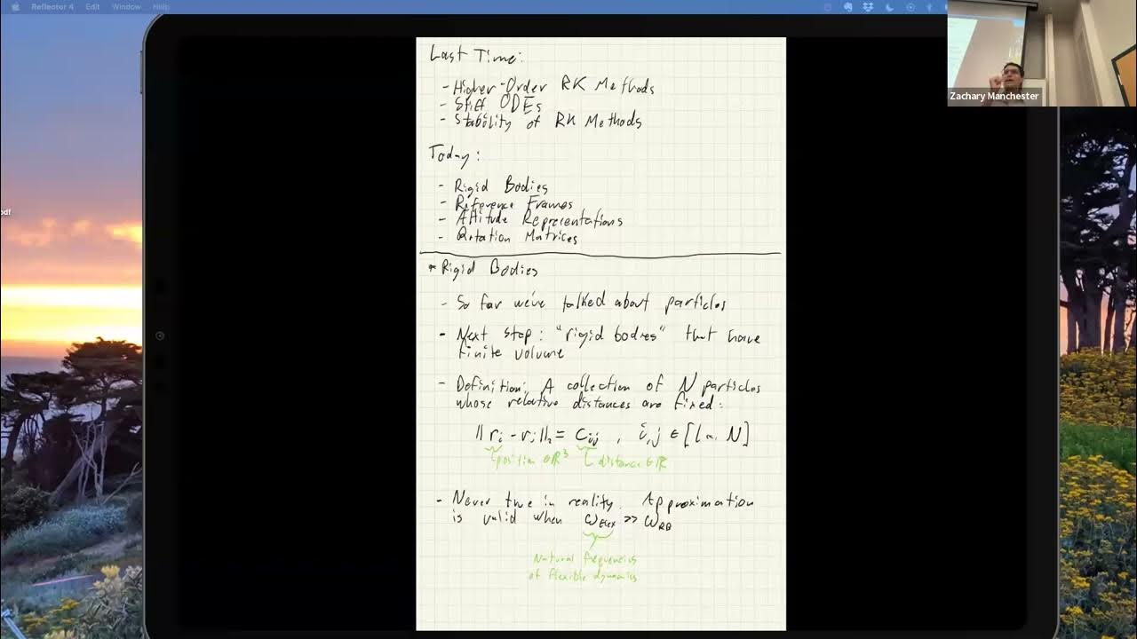 Advanced Robot Dynamics (CMU 16-715) - Lecture 5: Rigid Bodies and Attitude - YouTube