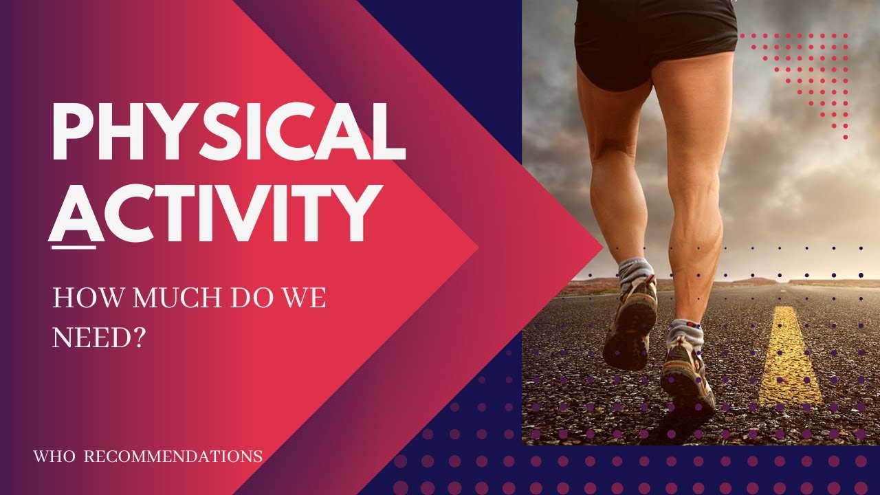 Physical activity: WHO Recommendations - YouTube