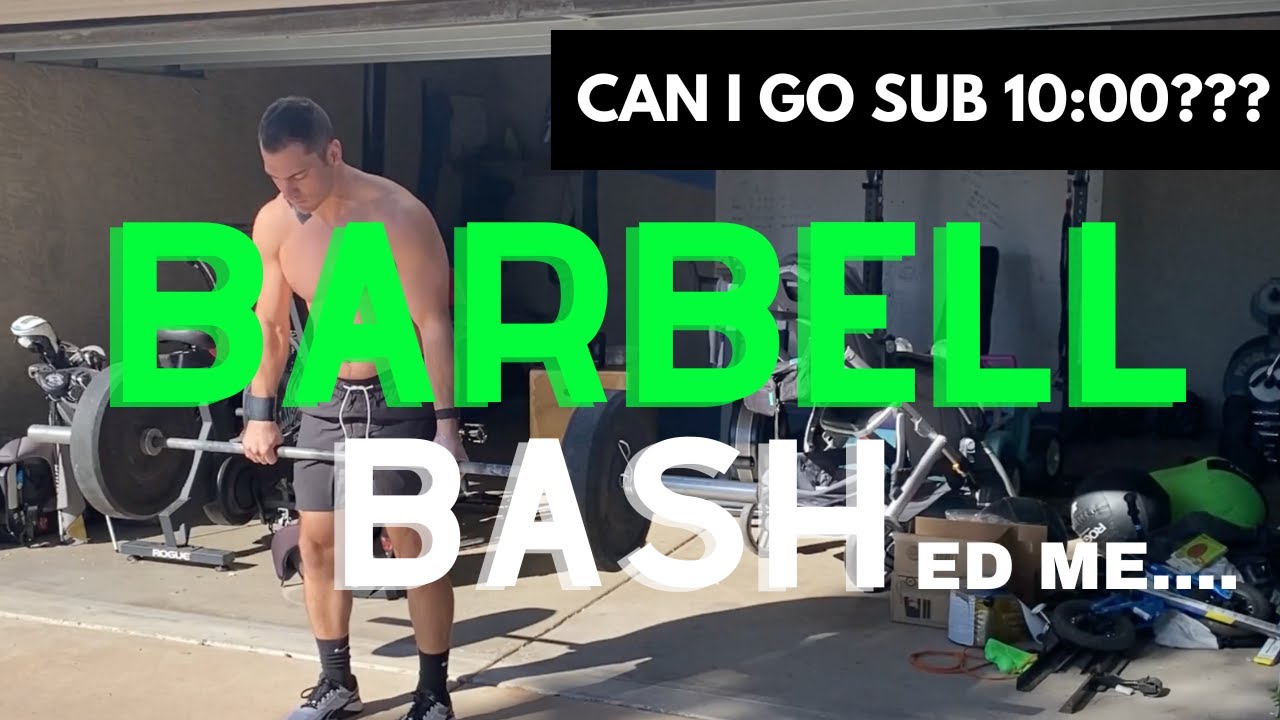 Barbell Bash from Mayhem Athlete! Crossfit in the Garage Gym - YouTube