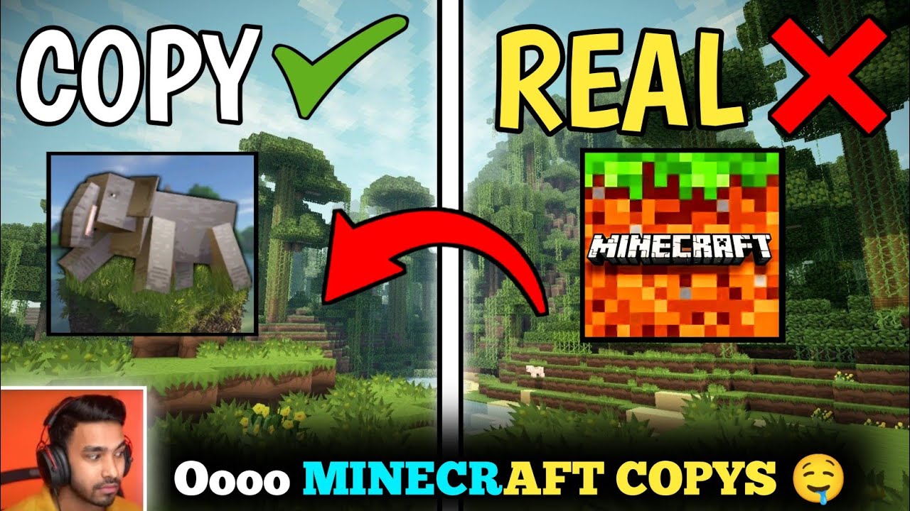 Minecraft copy games 😱| No One Can Beat This 🥶 Minecarft Matters - YouTube