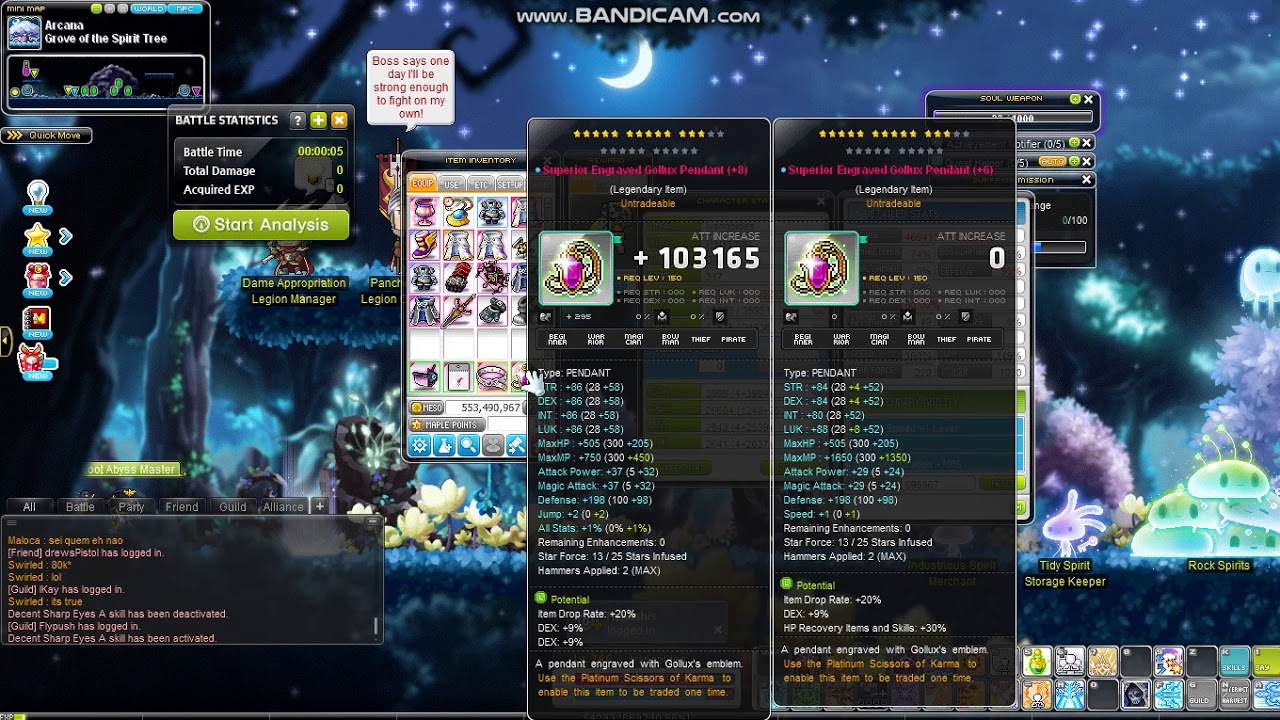 Maplestory Marksman testing %jump on flash jump - YouTube