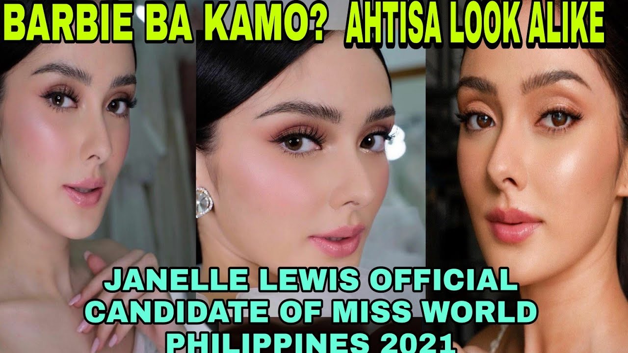 JANELLE LEWIS MISS WORLD PH 2021 OFFICIAL CANDIDATE - YouTube