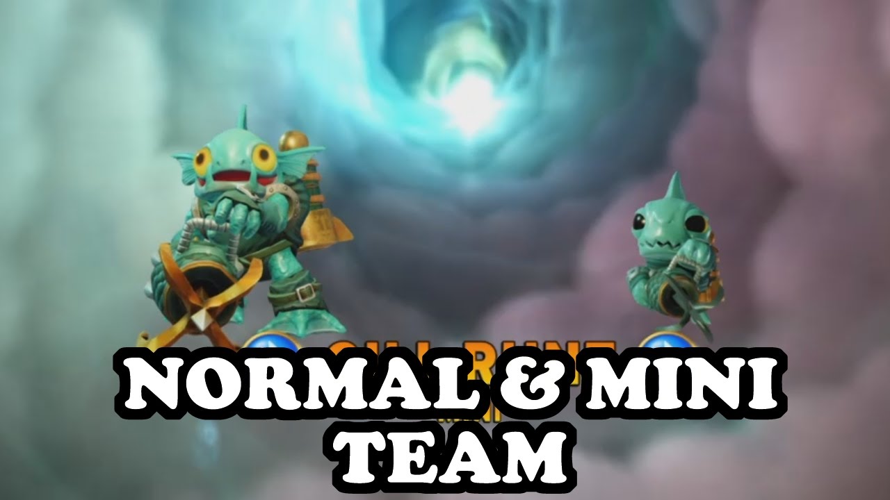 Skylanders Imaginators - Elite Gill Grunt & Gill Runt GAMEPLAY - NORMAL ...