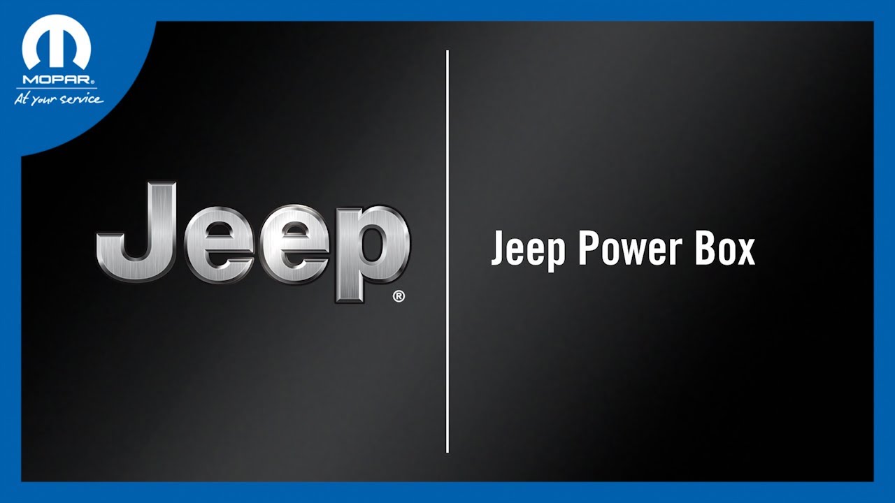 Jeep Power Box | How To | 2024 Jeep Wrangler 4xe - YouTube