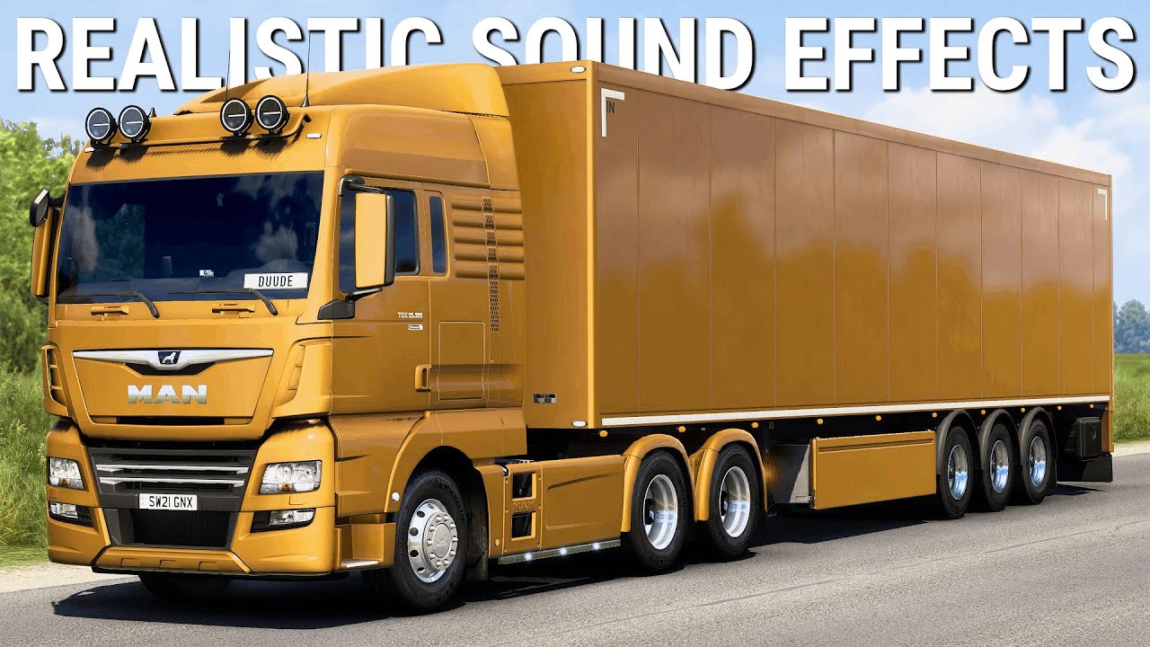 ETS2 1.46 MAN TGX/TG2 D2676 Euro6-470 Sound Pack | Euro Truck Simulator ...