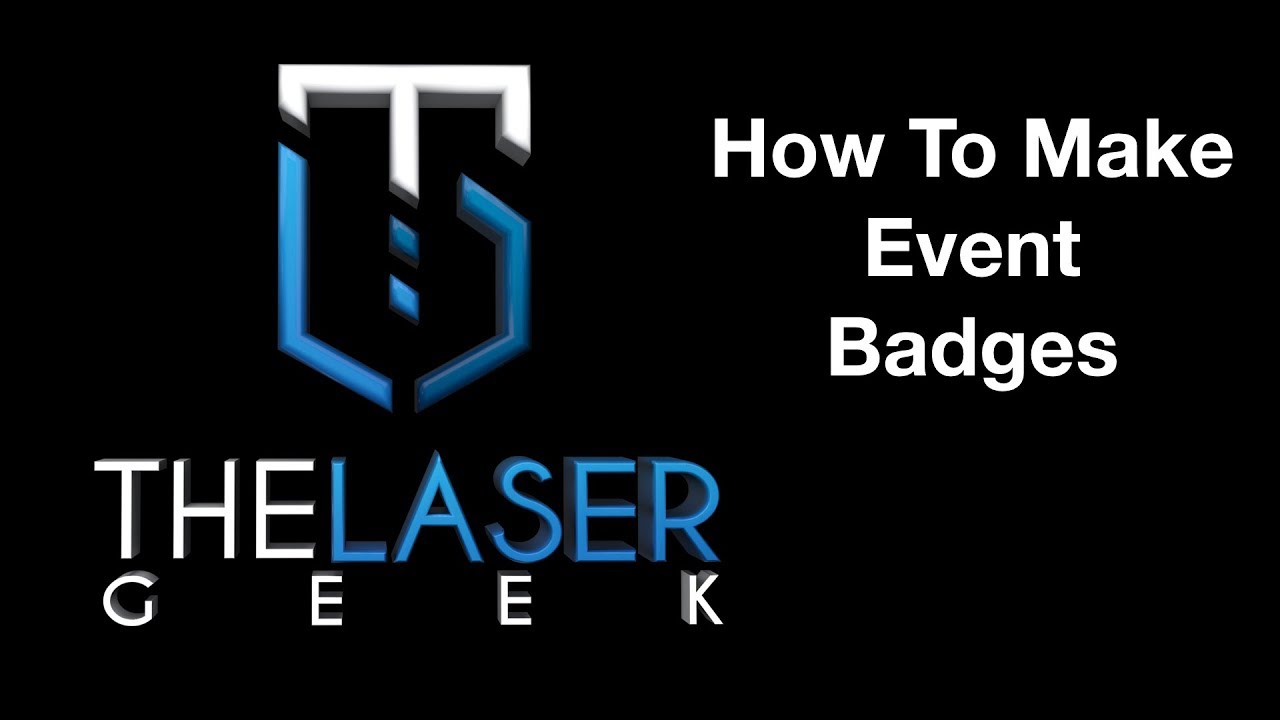 How To Make Event Badges|Trade Show Badges|Swag - YouTube