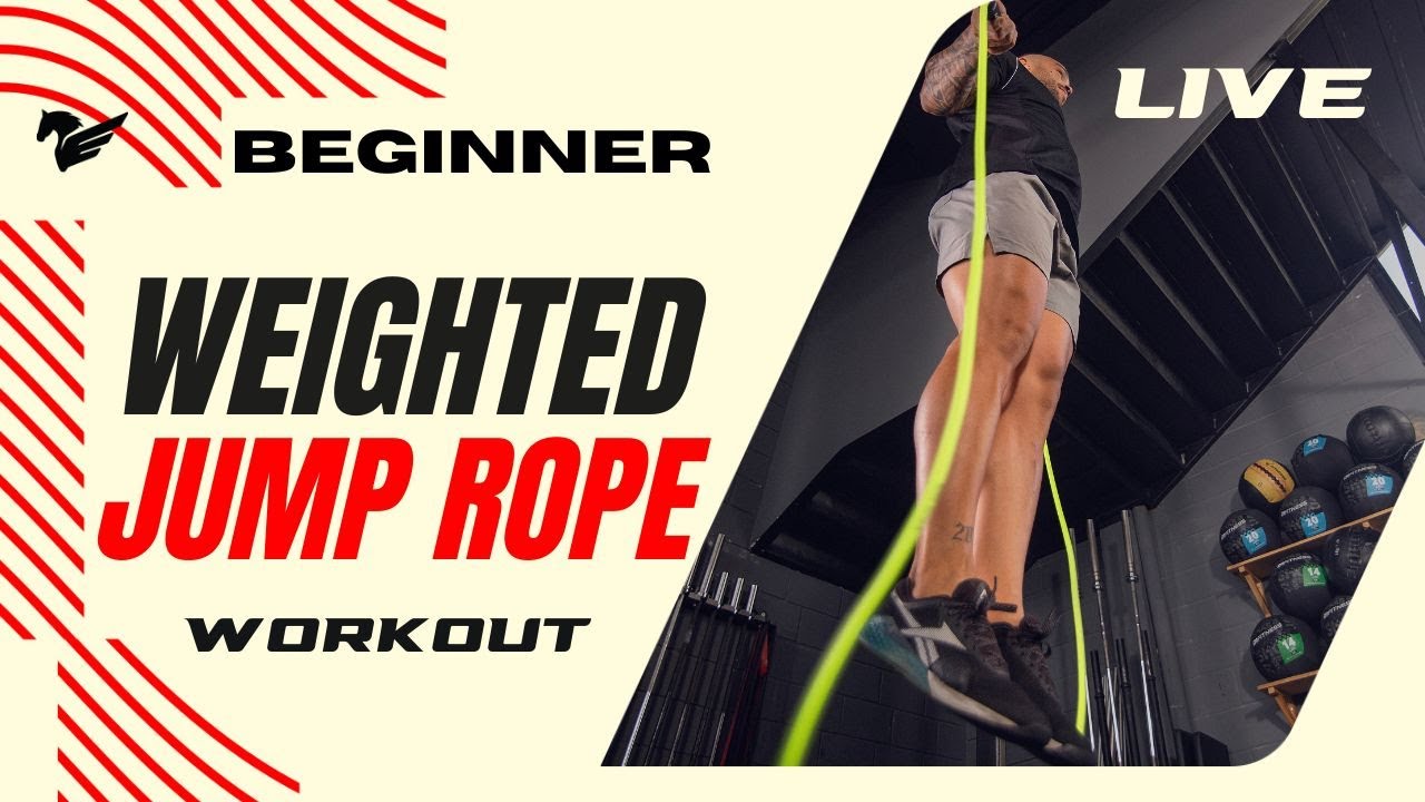BEGINNER Weighted Jump Rope Workout PLUS TIPS From a Pro | Elite Jumps ...