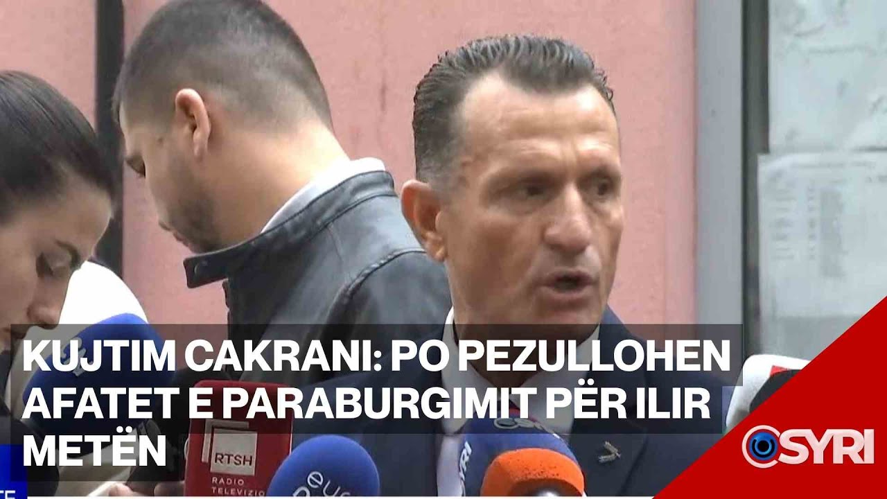 Kujtim Cakrani deklaratë për mediat - YouTube