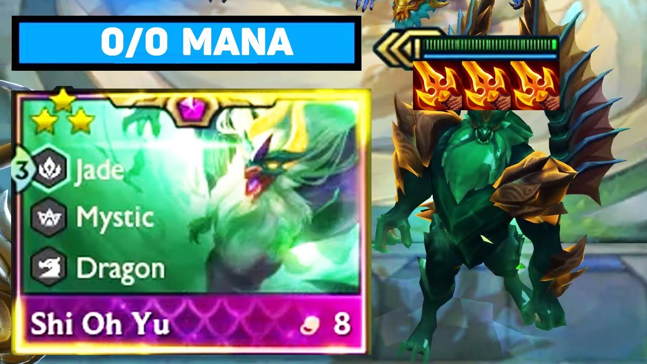 0 Mana - 3 Star Shi Oh Yu + 3 Deathblade | TFT SET 7.5 - YouTube