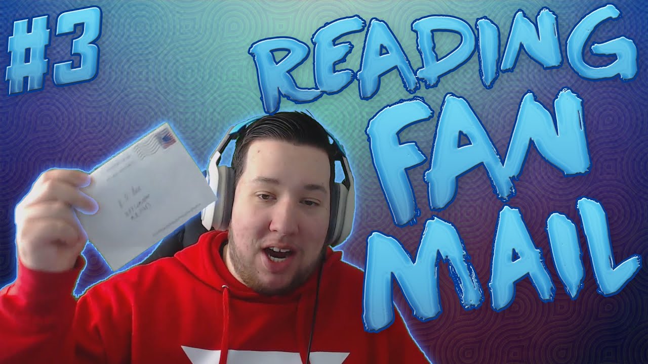 Reading Fan Mail #3! - Opening A Letter From My P.O. BOX! - YouTube