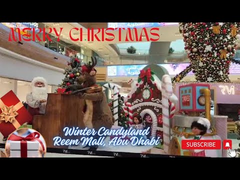 Winter Candyland @ Reem Mall Abu Dhabi - YouTube