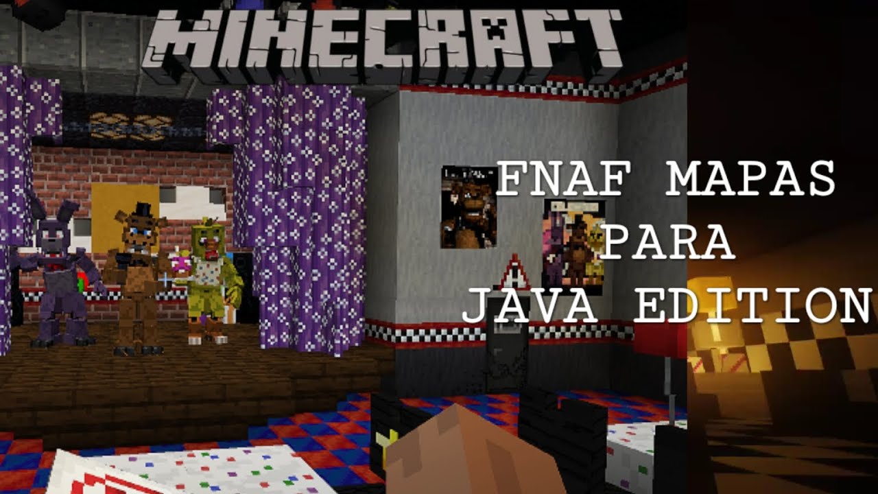MAPAS DE FNAF PARA JAVA EDITION | NUEVA REVIEW - YouTube