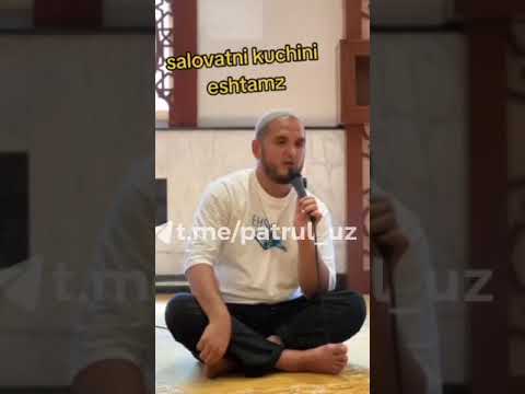 Sardor domla - Salovat haqida Juda ta'sirli #salovathaqida #Sardordomla