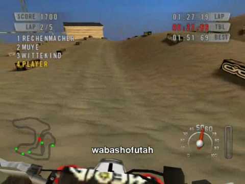 dessert racing user track on MX vs ATV Unleashed - YouTube