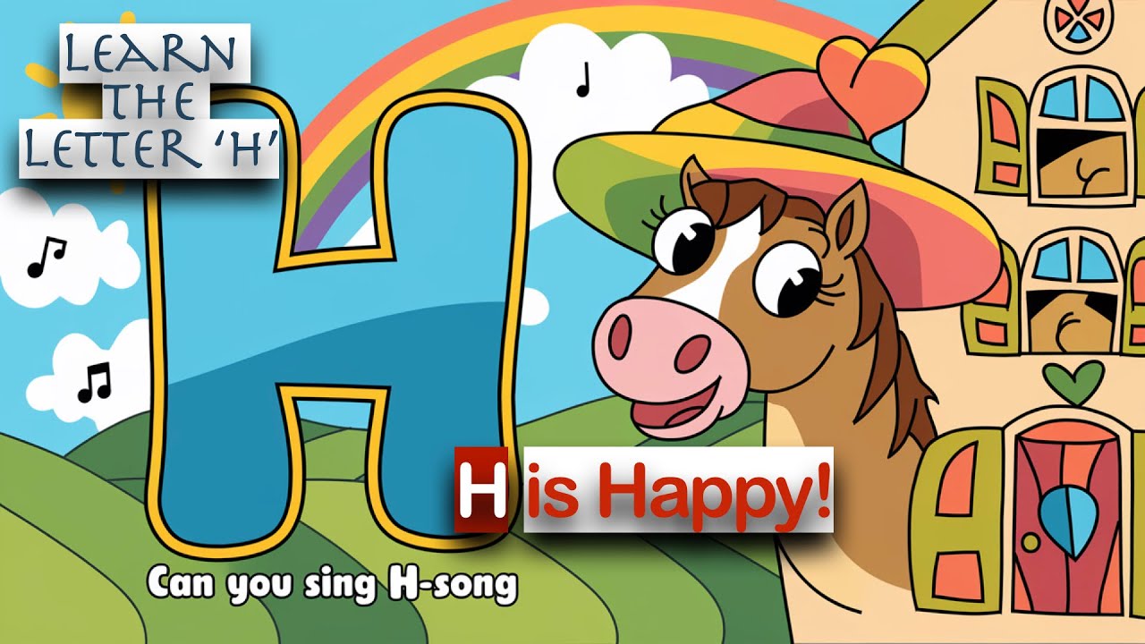Learn the Letter H | H is for Horse, Hat, and House | Fun Alphabet Song ...