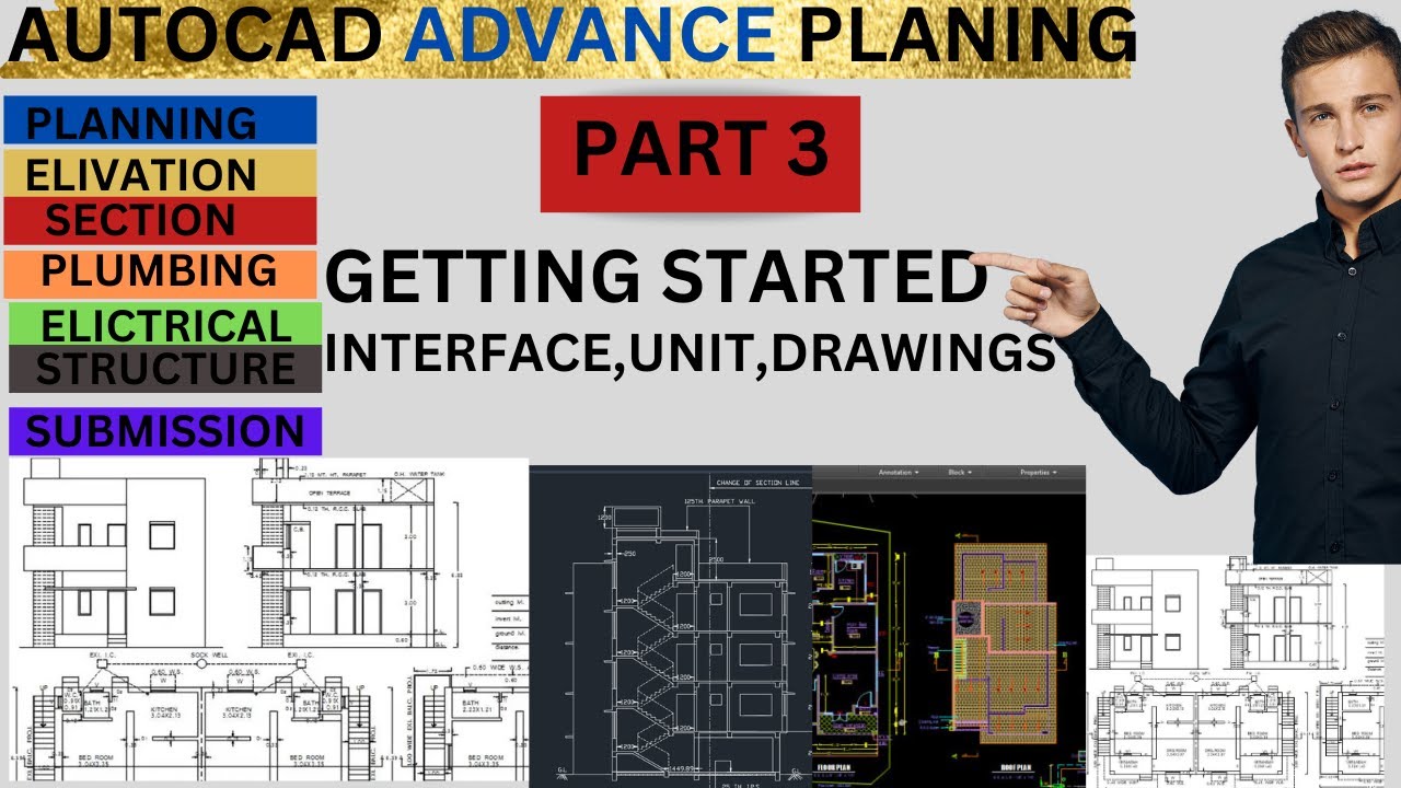 ADVANCED AUTOCAD 2D PART 3 - YouTube