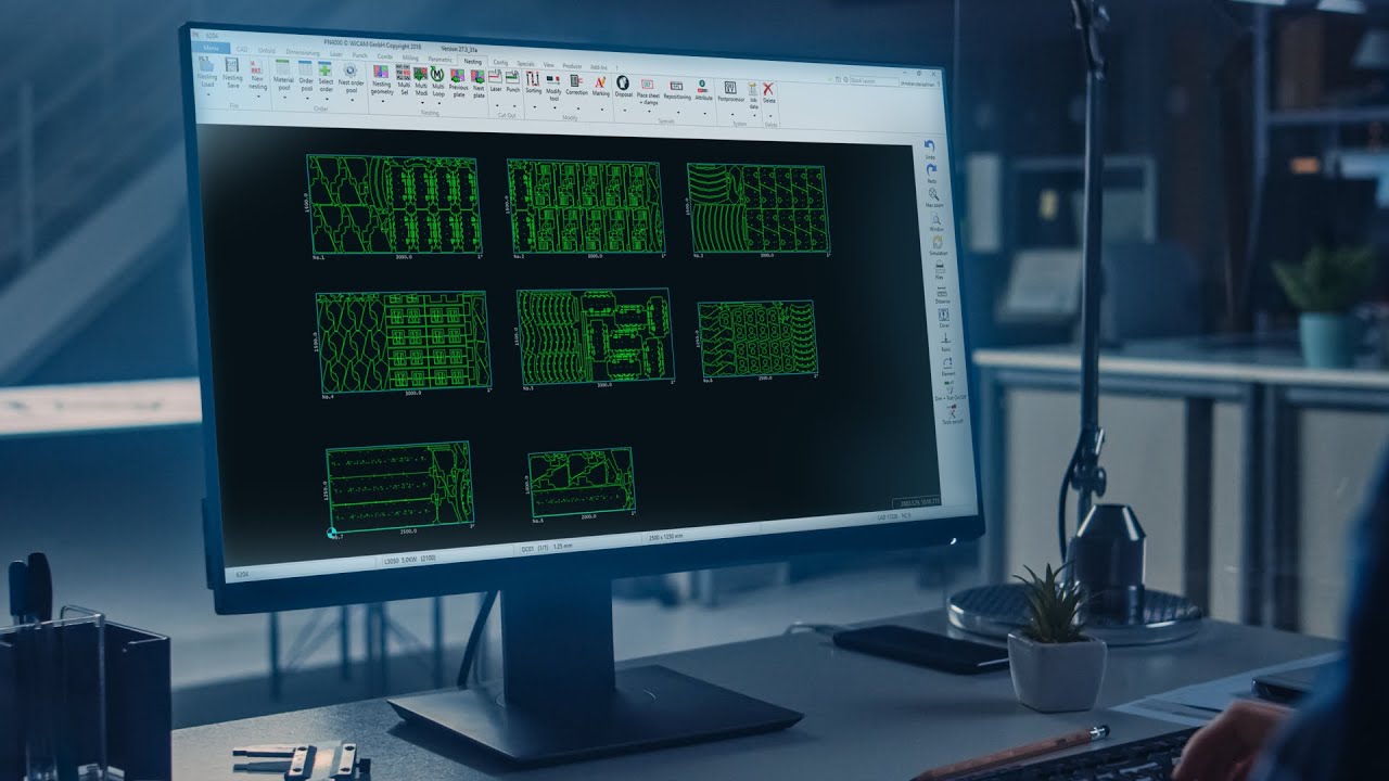 CAD/CAM Power Nesting Software für Trumpf, Bystronic, LVD, Amada und ...