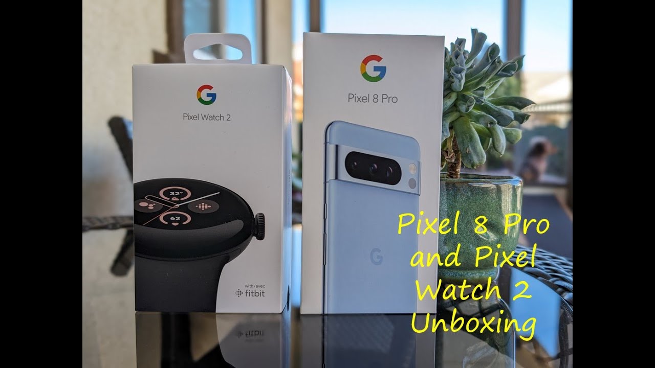 Unboxing - Google Pixel 8 Pro & Watch 2 w/ Spigen Thin Fit Design ...