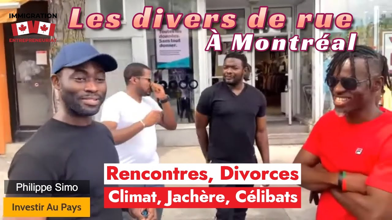 Philippe Simo dans les rues de Montréal ... - YouTube