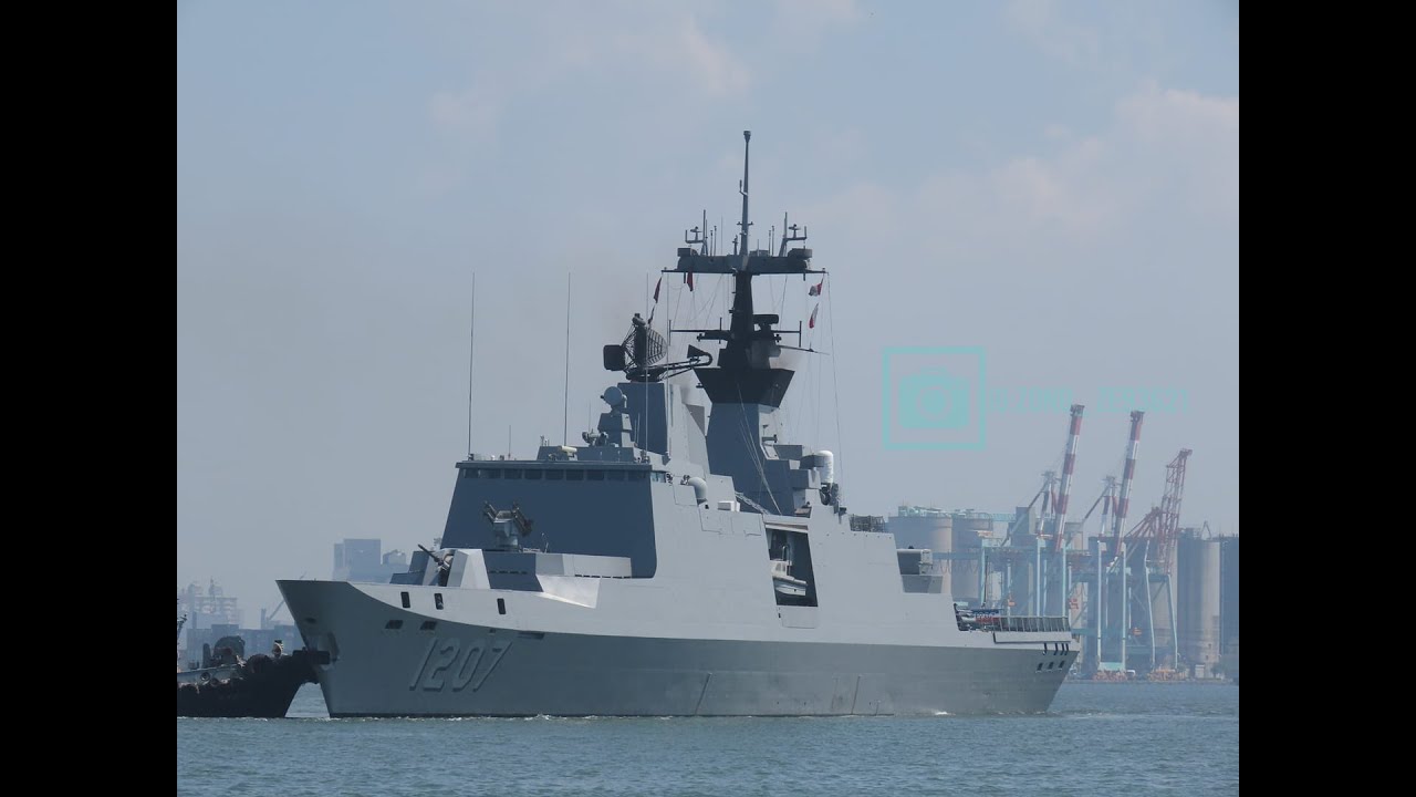 ROC Navy PFG-1207 武昌號 frigate 中華民國海軍 PFG-1207 武昌號巡防艦剪輯 - YouTube