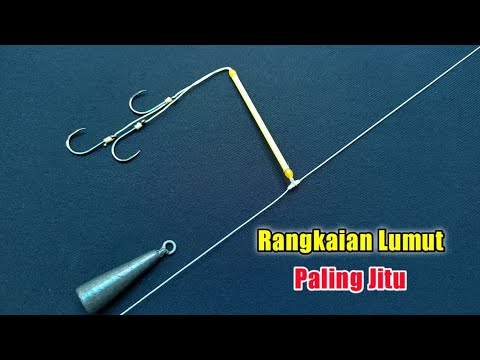 Rangkaian pancing umpan lumut - Teknik dasaran - YouTube