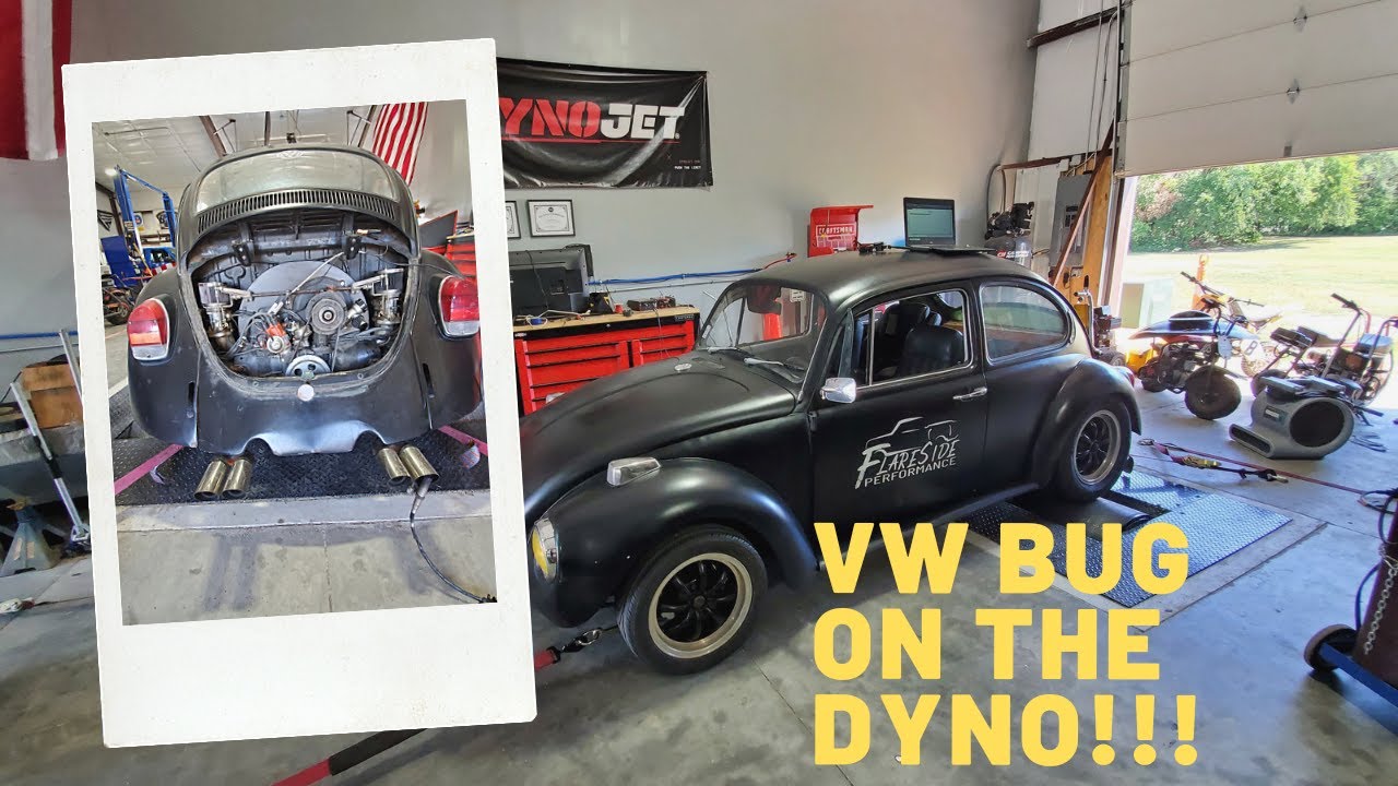 1600CC VW BUG on our DYNOJET!!!! Longest dyno pull ever. - YouTube