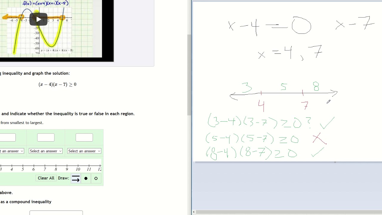 MOM Example Polynomial Inequality - YouTube