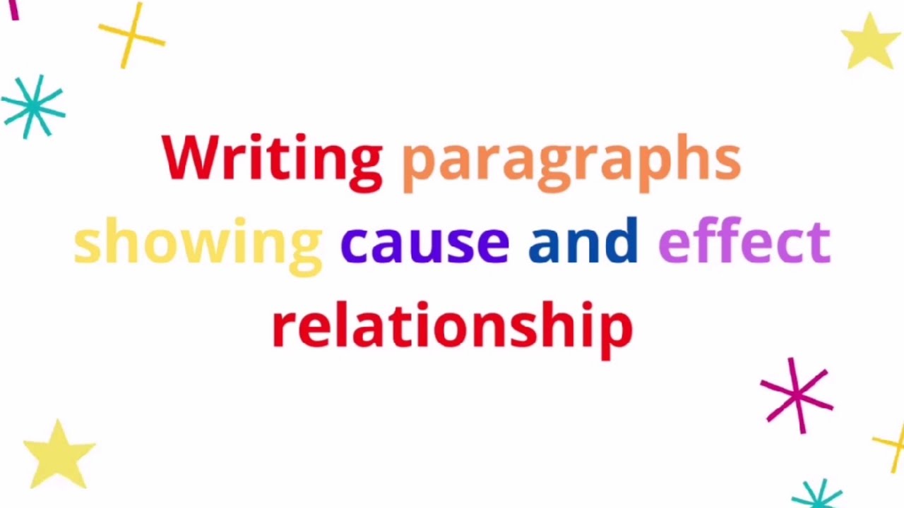 ENGLISH 5| QUARTER 4| WEEK 3| CAUSE-EFFECT PARAGRAPH|Teacher Con - YouTube