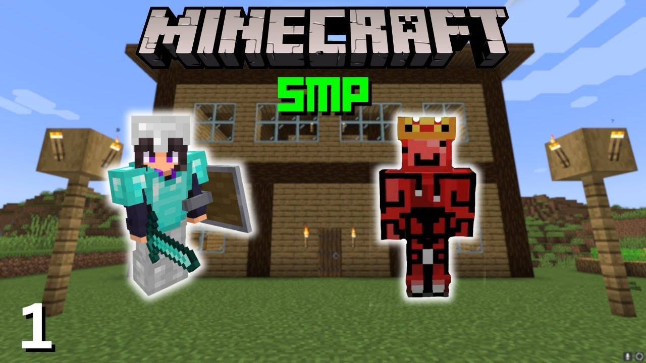 I JOINED A MINECRAFT SMP!! l Minecraft SMP Ep 1 - YouTube