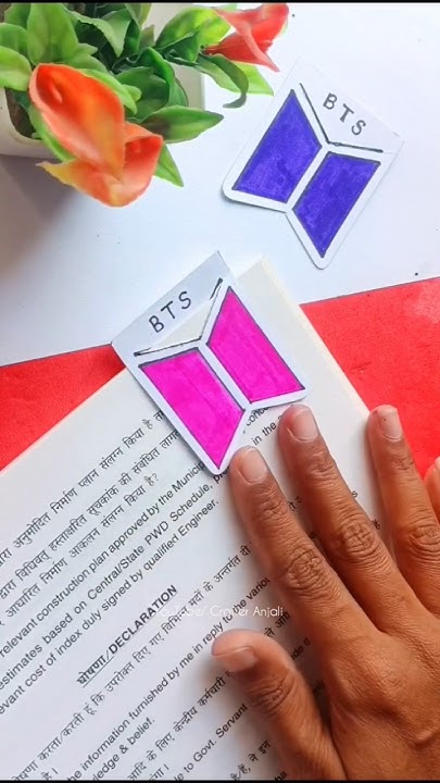 how to make BTS Craft / DIY BTS #shorts #shortfeed #youtubeshorts #viral #diy #bts - YouTube