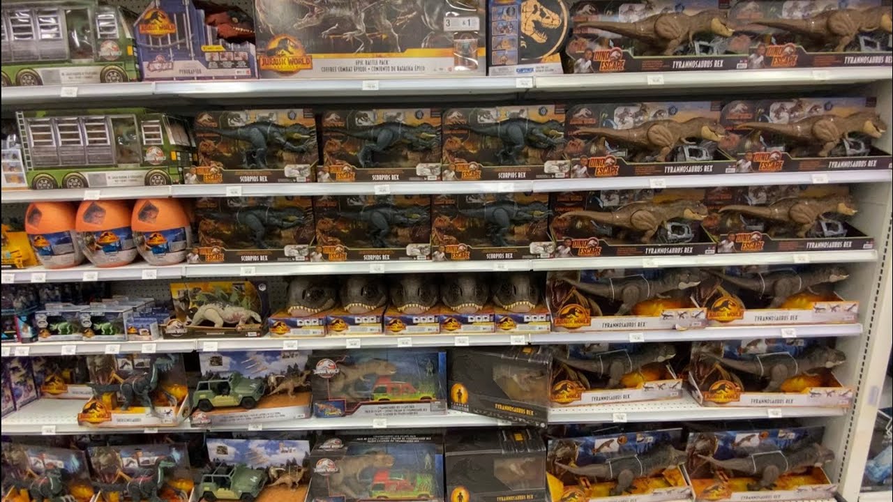 MASSIVE Jurassic World Toy Hunt - YouTube
