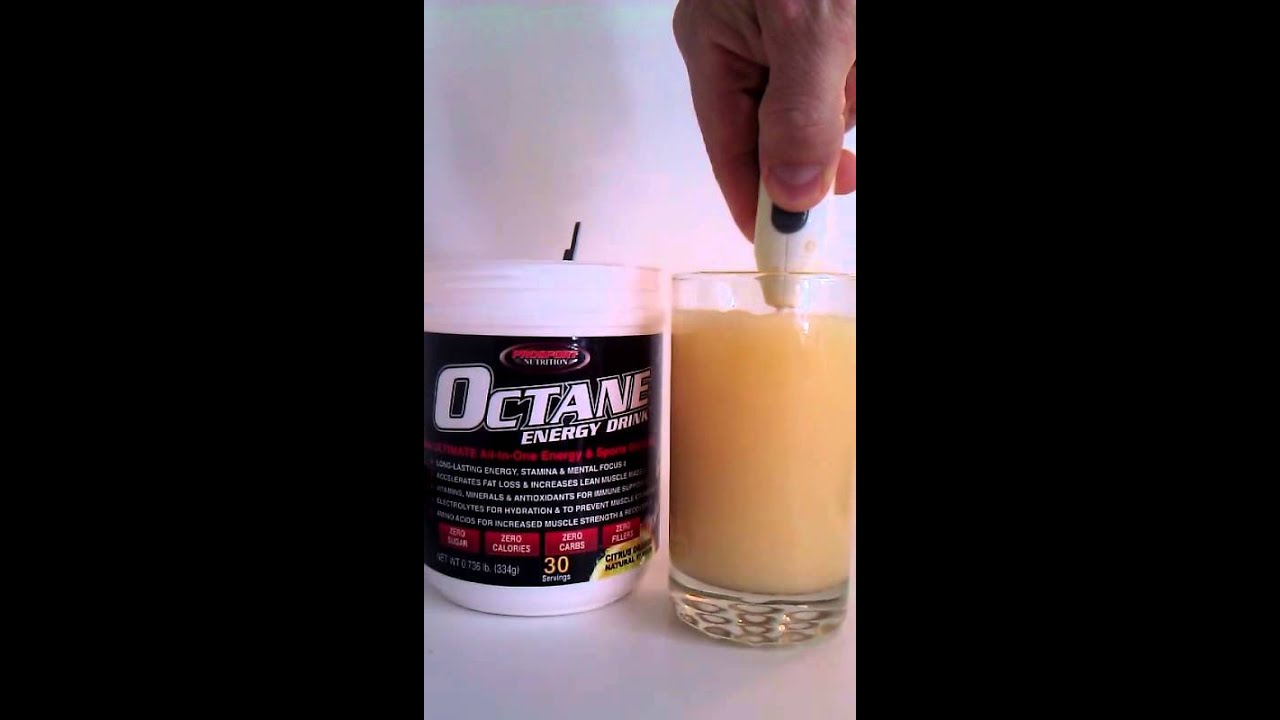 PROSPORT NUTRITION / OCTANE ENERGY DRINK™ - YouTube