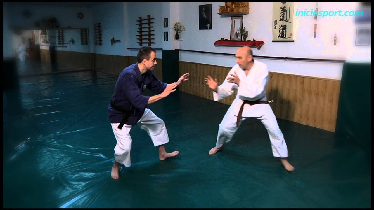 Jujutsu 4. Estrangulación frontal al cuello (Escuela Fusen Ryu ) - YouTube