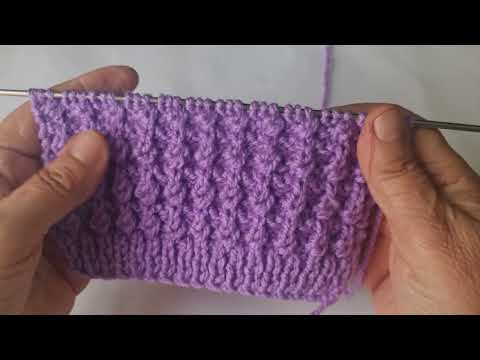 Çox asan toxunan bir naxış #örgümodelleri #knitting 