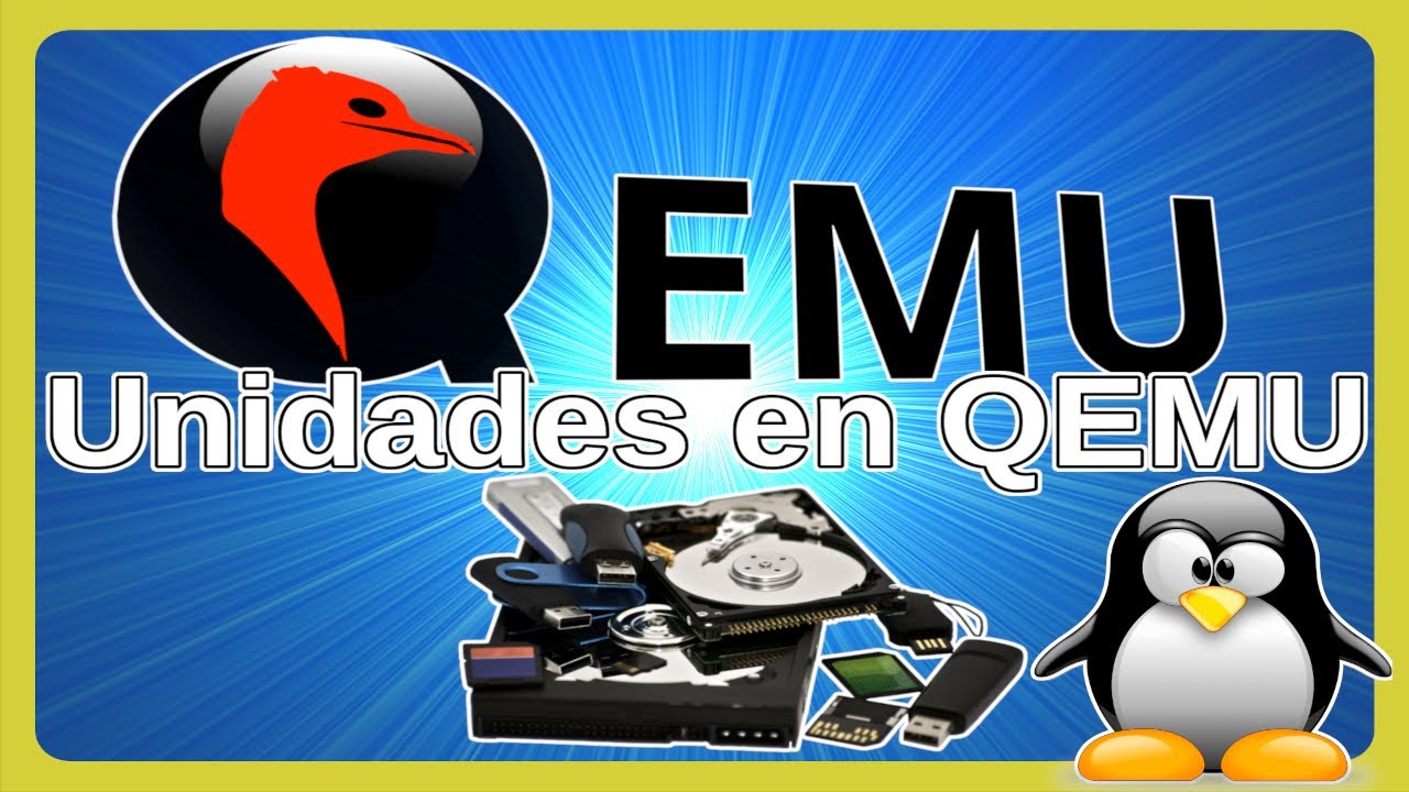 Compartir Cualquier Unidad de Almacenamiento a la Máquina Virtual de QEMU - YouTube