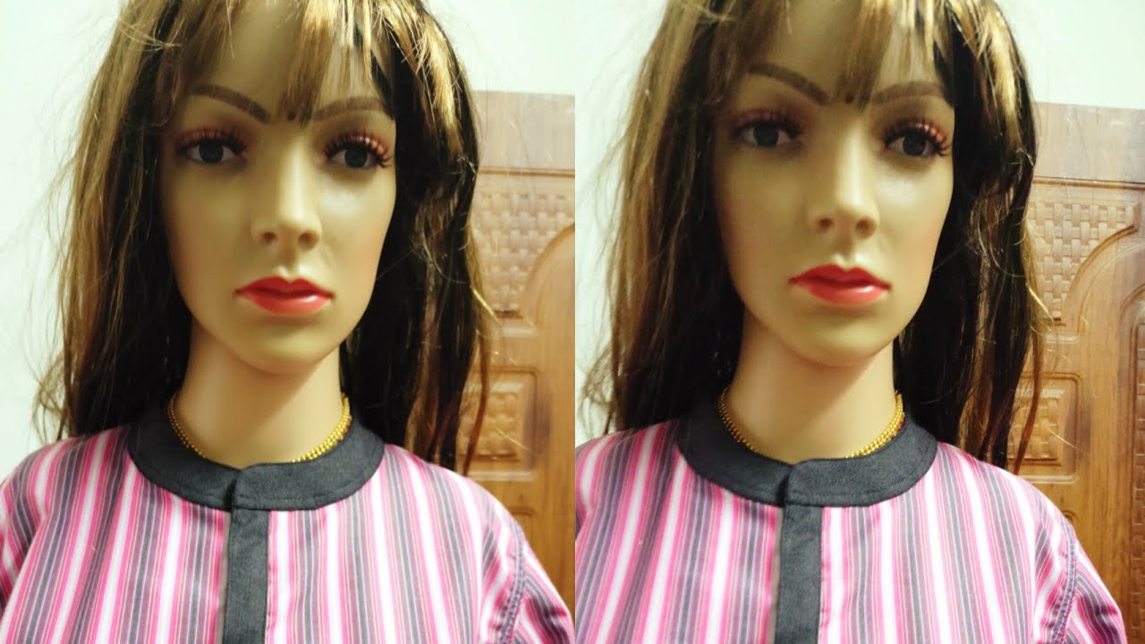 School Uniform Collor Neck Cutting And Stitching | Dindigul Tailor ...