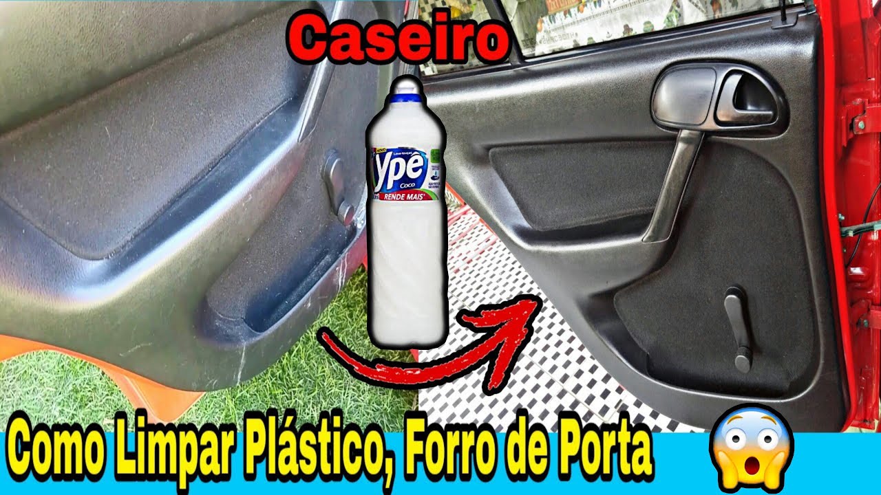 Como Limpar Partes Internas do Carro de Forma Caseira Passo a Passo ...