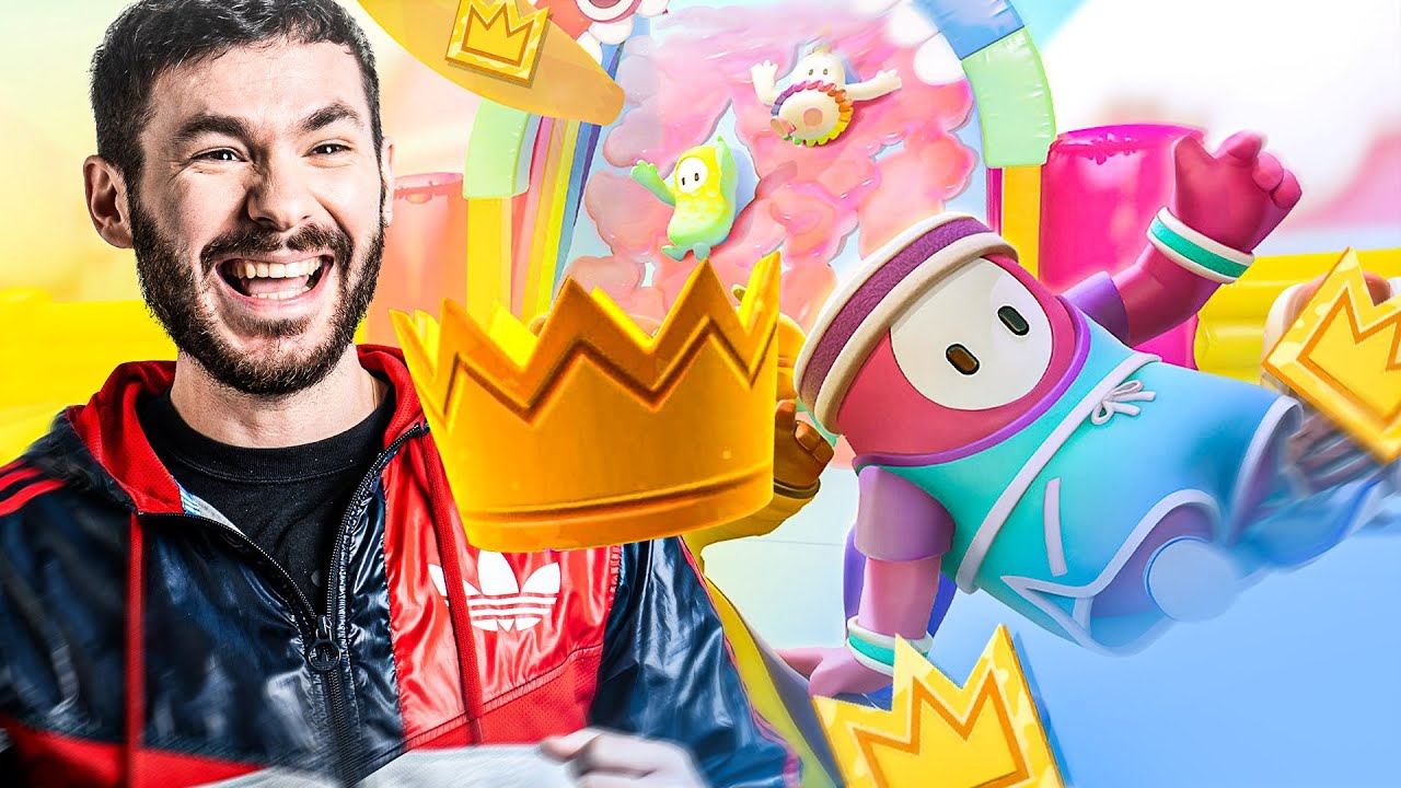 FALL GUYS - MON RECORD DE TOP 1 ! - YouTube