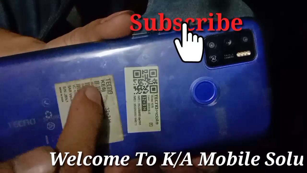 Tecno KE6j SPARK 6 AiR FRP Unlock Done Free Method see Enjoy Tried To ...