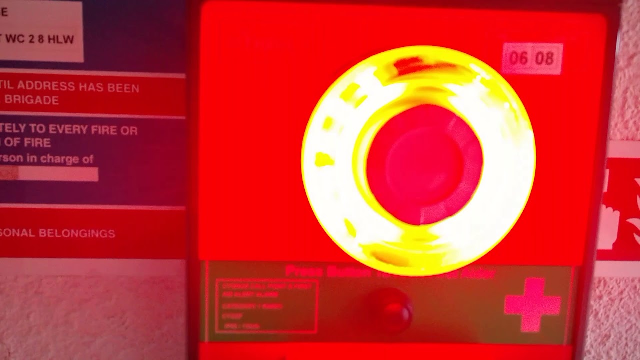 4pm on Mon 20 Nov 2017 - Fire Alarm going off YET again! No one bothers ...