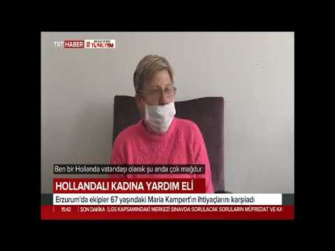 İlçemizde ikamet eden 67 yaşındaki Hollandalı kadın evde kaldı ancak kimsesiz kalmadı.