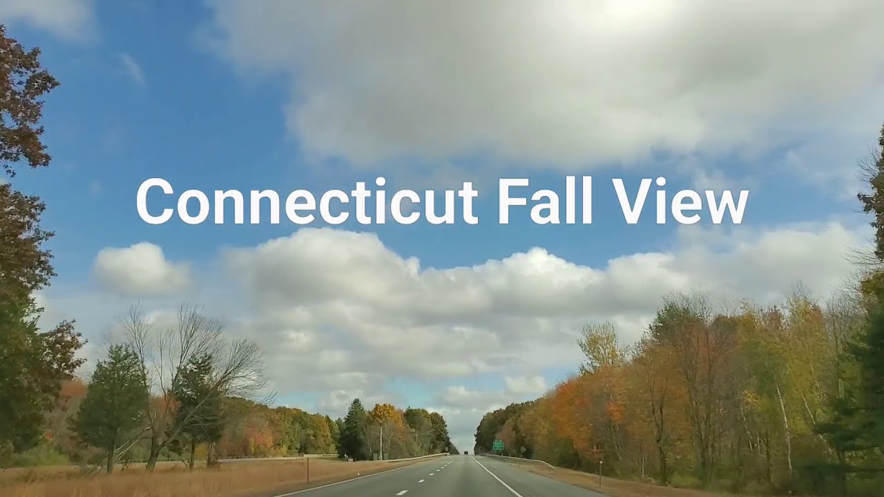 Connecticut Fall Season View | Scenic View | 2020 Fall | Highway Long ...