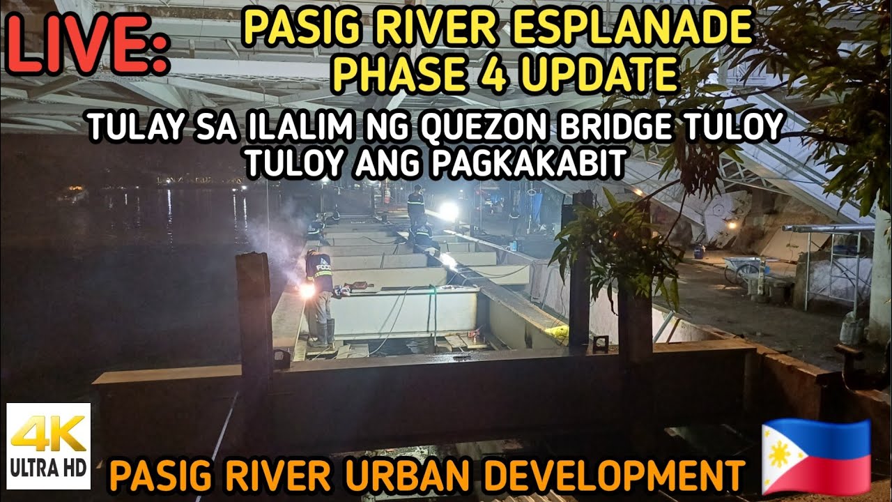 WOW! TULAY SA ILALIM NG QUEZON BRIDGE TULOY TULOY ANG PAGKAKABIT ...